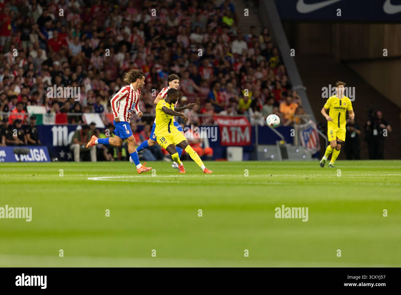 Madrid, Spain. 13th Sep 2025. Atletico de Madrid and Villareal CF at ...