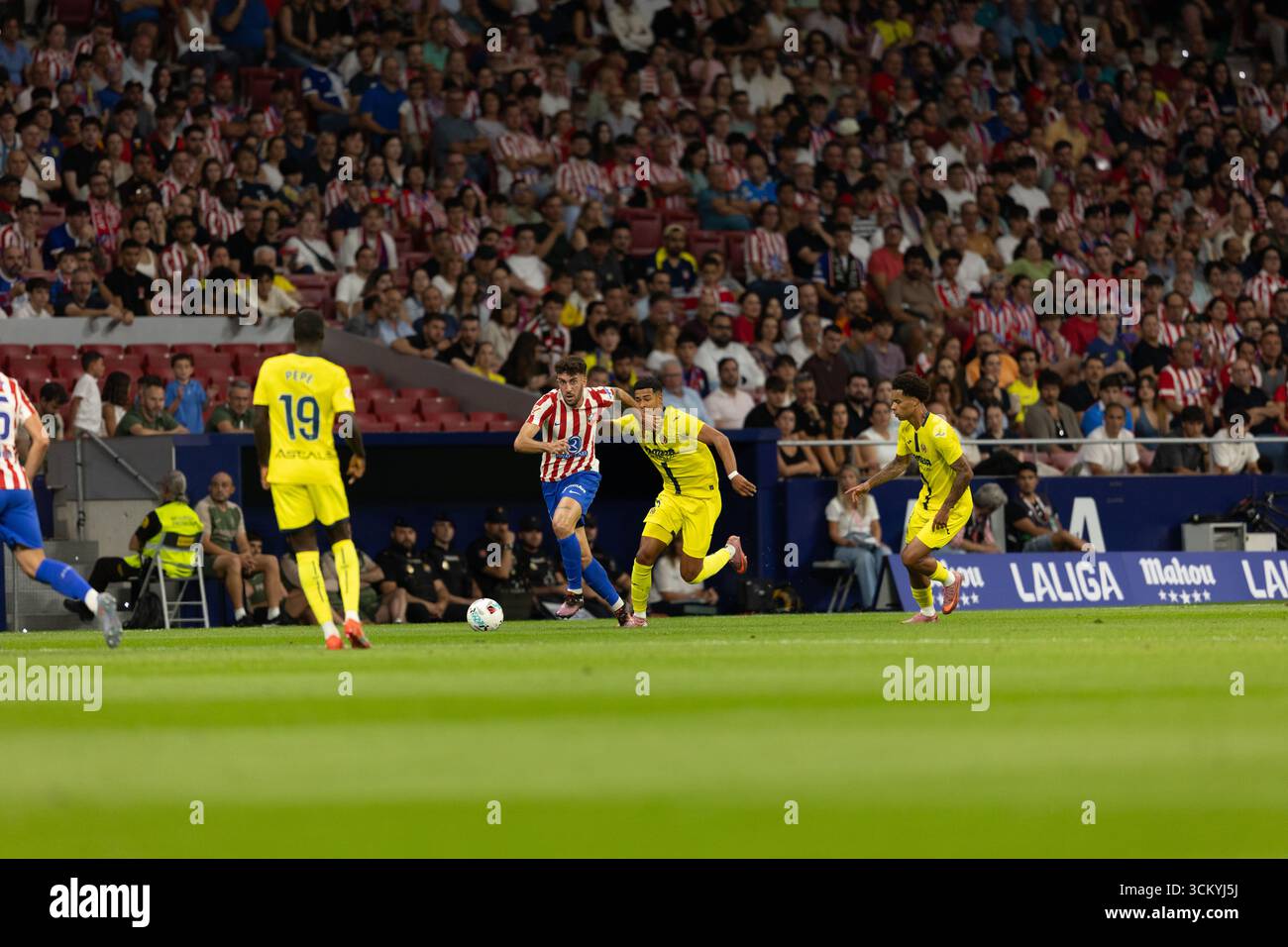 Madrid, Spain. 13th Sep 2025. Atletico de Madrid and Villareal CF at ...