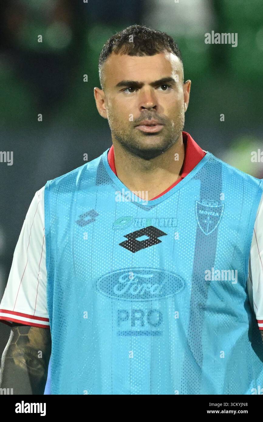 9/12/2025 Andrea Petagna of AC Monza looks during the Serie B BKT ...