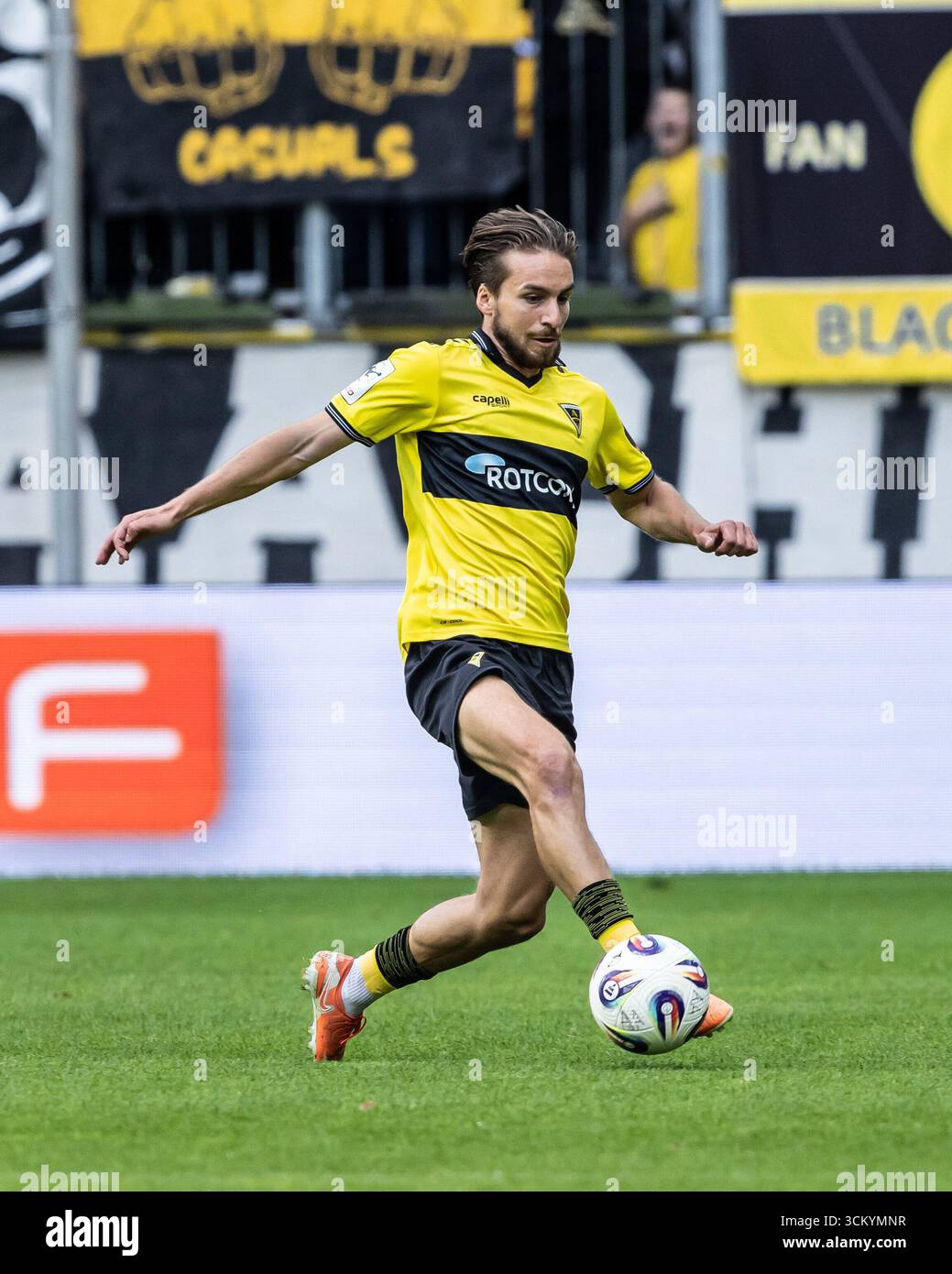 13.09.2025, Fussball, Saison 2025/2026, 3. Liga, Tivoli Aachen, 5. Spieltag, SSV Ulm 1846 ...