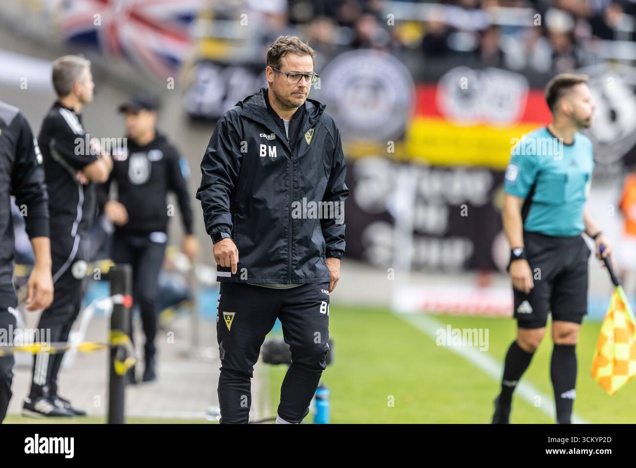 13.09.2025, Fussball, Saison 2025/2026, 3. Liga, Tivoli Aachen, 5. Spieltag, SSV Ulm 1846 ...