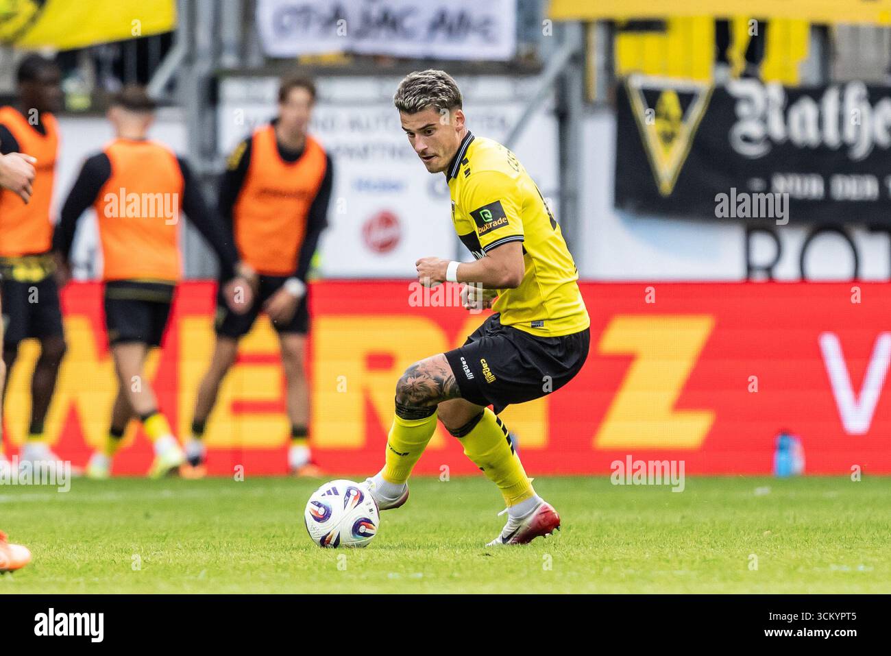 13.09.2025, Fussball, Saison 2025/2026, 3. Liga, Tivoli Aachen, 5. Spieltag, SSV Ulm 1846 ...