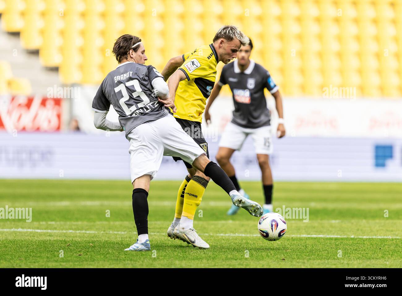 13.09.2025, Fussball, Saison 2025/2026, 3. Liga, Tivoli Aachen, 5. Spieltag, SSV Ulm 1846 ...