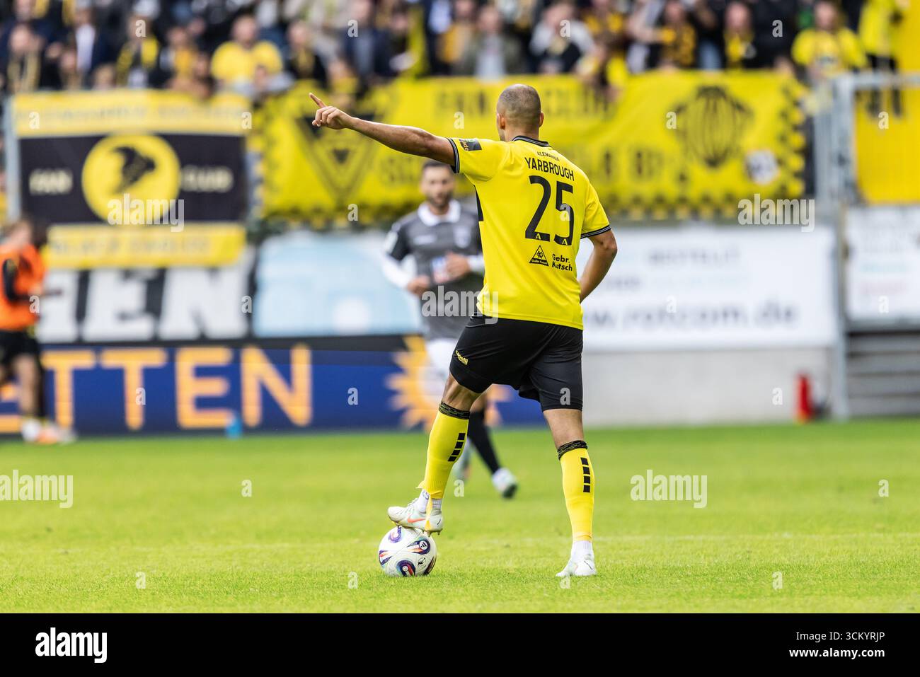 13.09.2025, Fussball, Saison 2025/2026, 3. Liga, Tivoli Aachen, 5. Spieltag, SSV Ulm 1846 ...