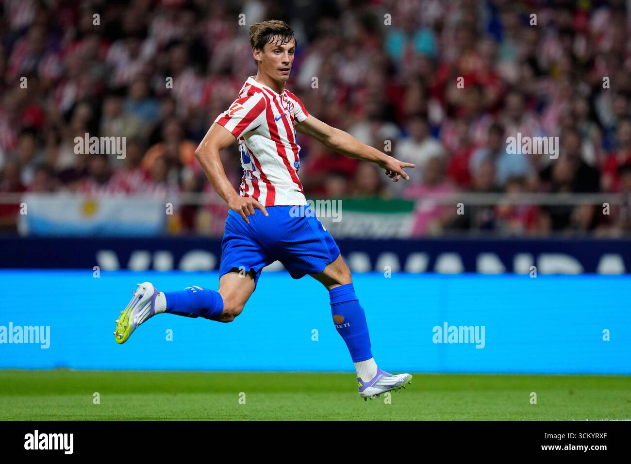 Robin Le Normand of Atletico de Madrid during the La Liga EA Sports ...