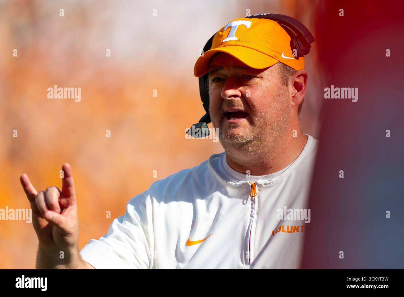 September 13, 2025: head coach Josh Heupel of the Tennessee Volunteers ...