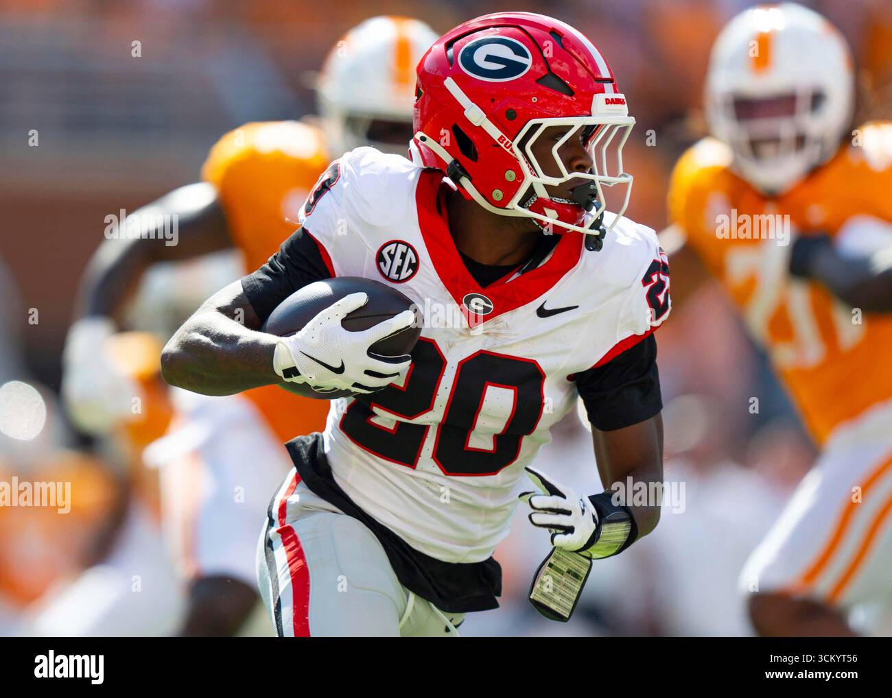 September 13, 2025: Dwight Phillips Jr. #20 of the Georgia Bulldogs ...
