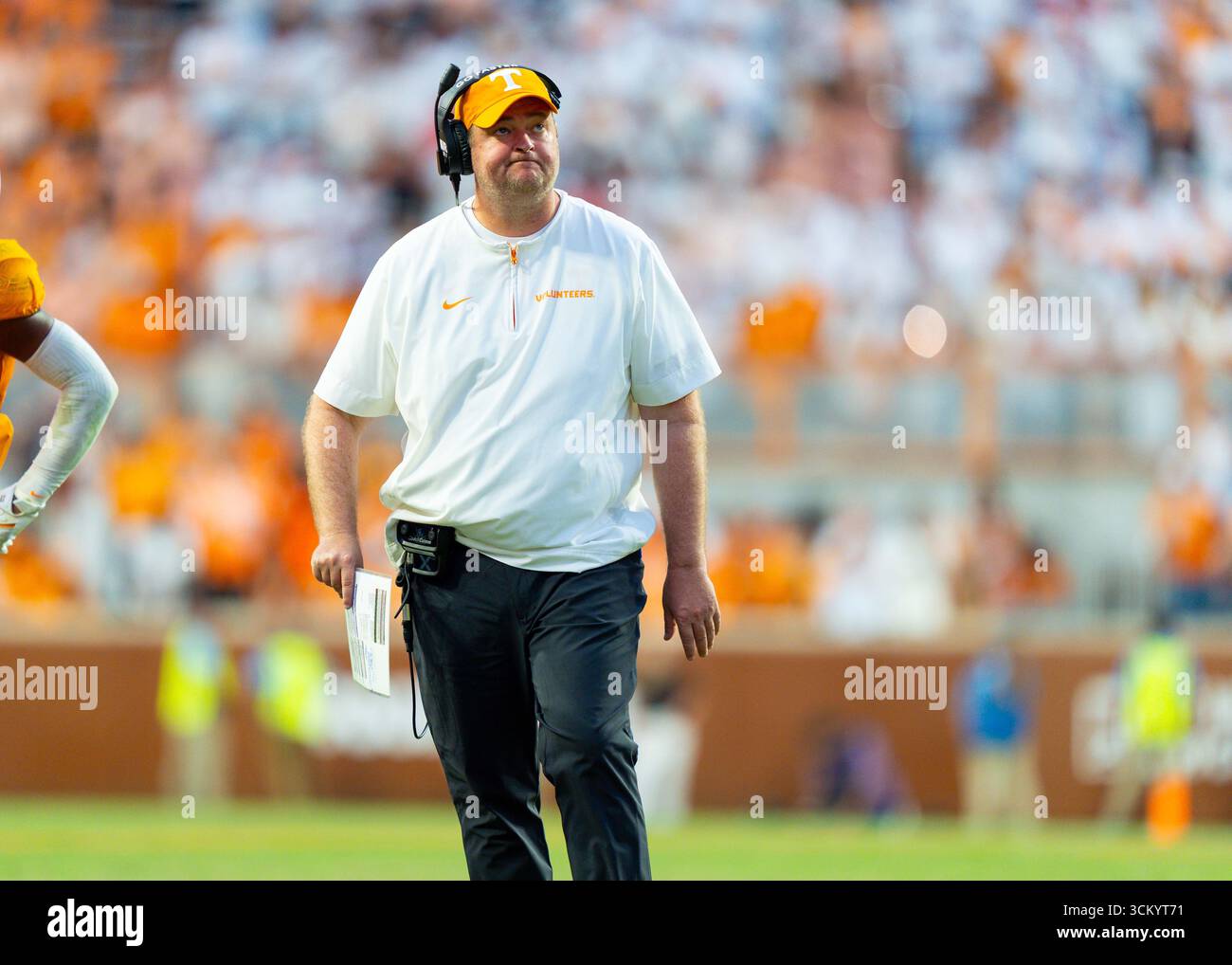 September 13, 2025: head coach Josh Heupel of the Tennessee Volunteers ...
