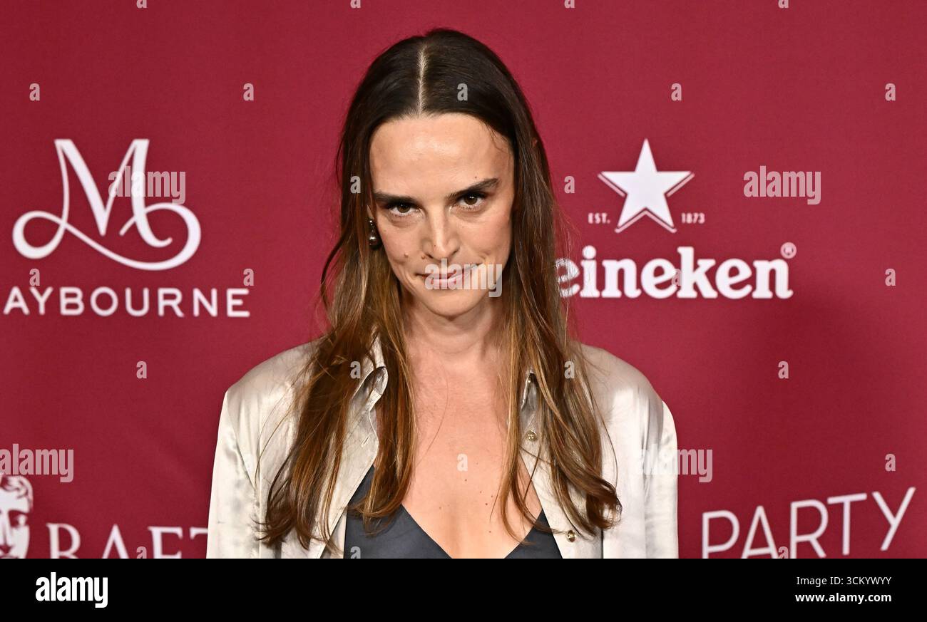 Jessica Lee Gagne arriving to the BAFTA North Americas TV Tea Party ...