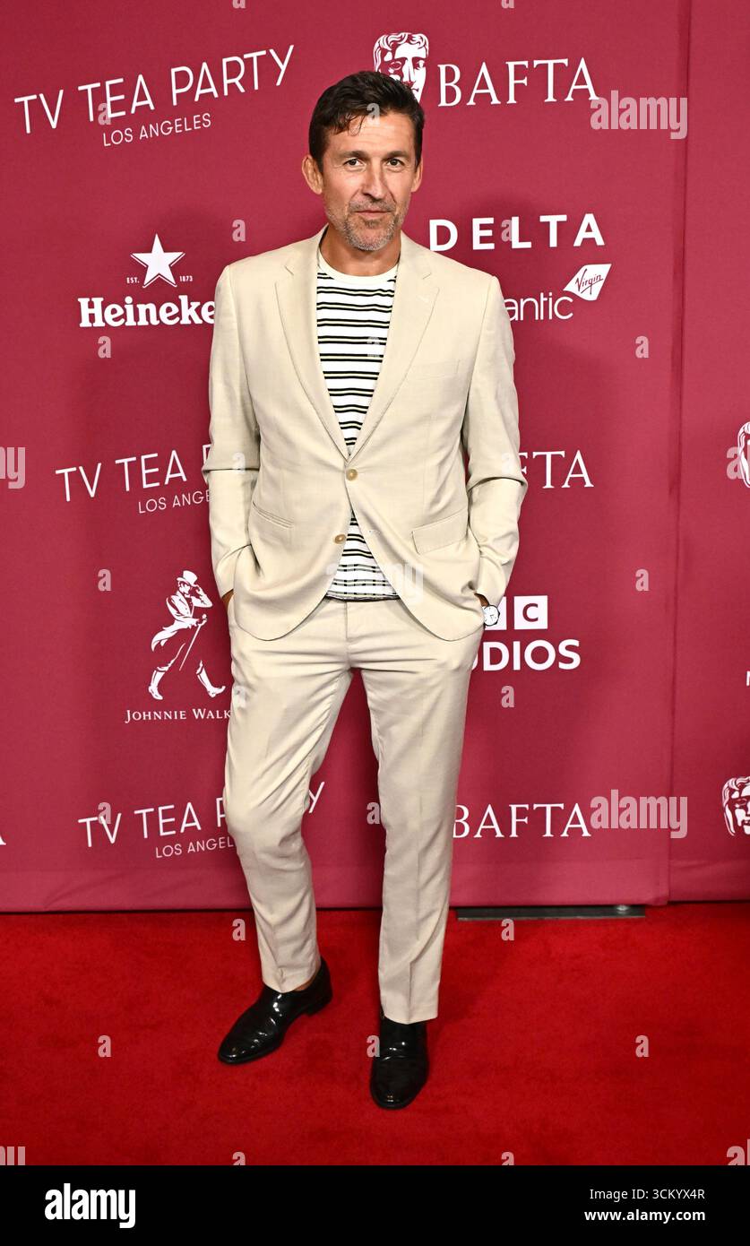 Jonathan Cake arriving to the BAFTA North Americas TV Tea Party held at ...