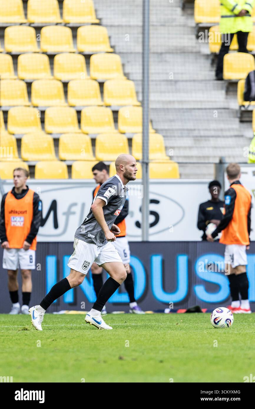 13.09.2025, Fussball, Saison 2025/2026, 3. Liga, Tivoli Aachen, 5. Spieltag, SSV Ulm 1846 ...