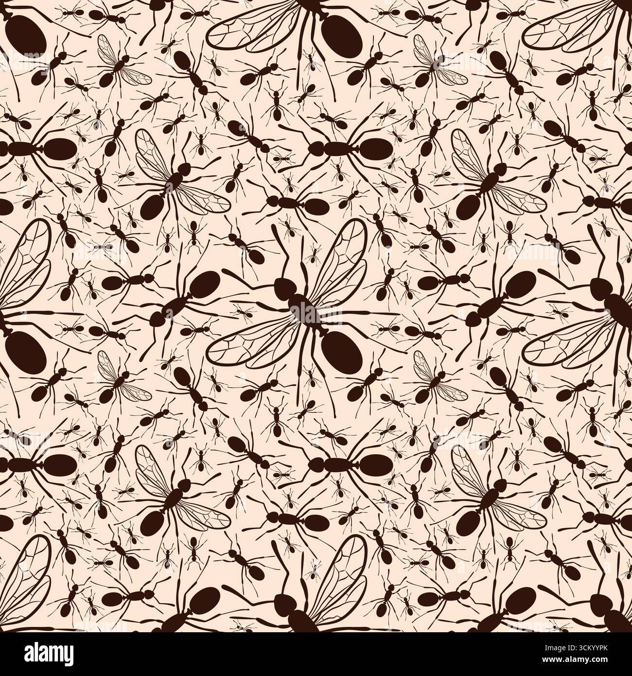 Ants backgrounds Stock Vector Images - Alamy