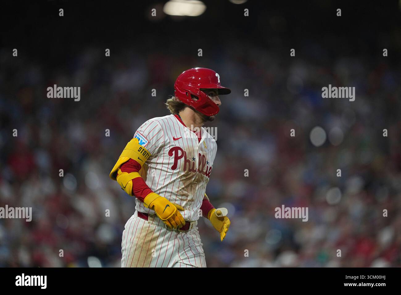 Philadelphia Phillies' Bryson Stott during the fourth inning of a ...