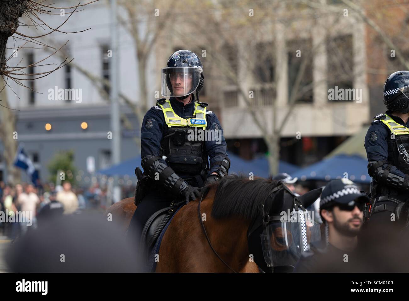 Protesters march through Melbourne’s CBD during the Indigenous ...