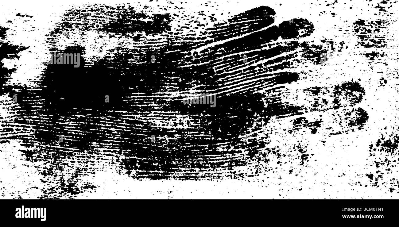 Charcoal handprint texture with seamless distressed overlay for ...
