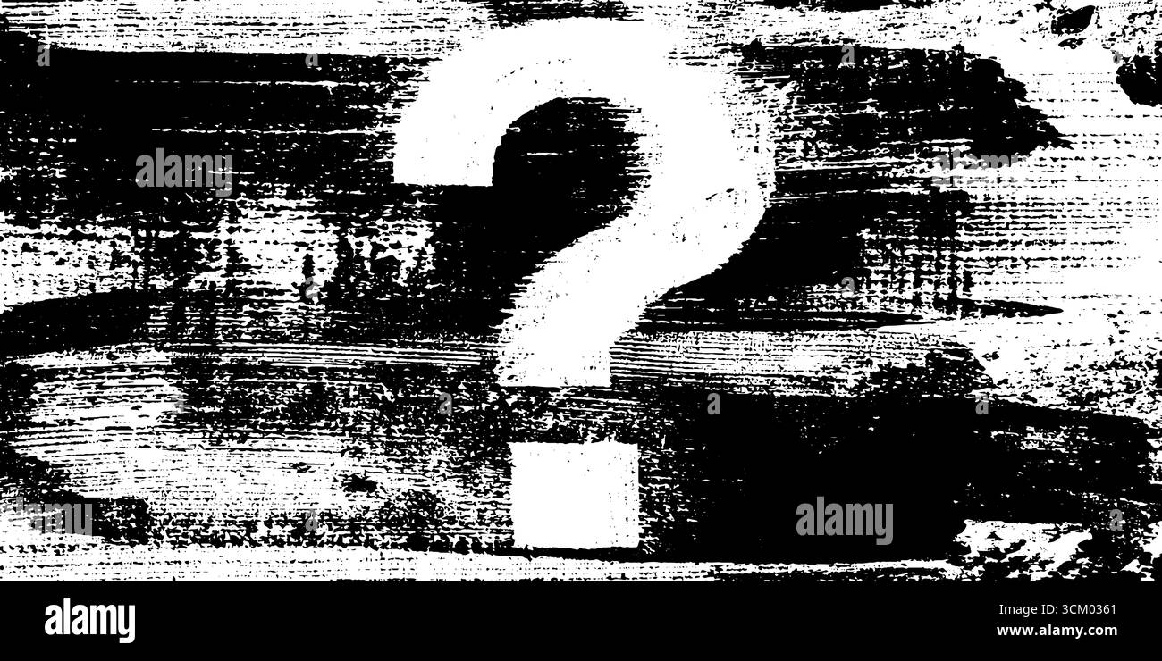 Seamless question mark brush hi-res stock photography and images - Alamy