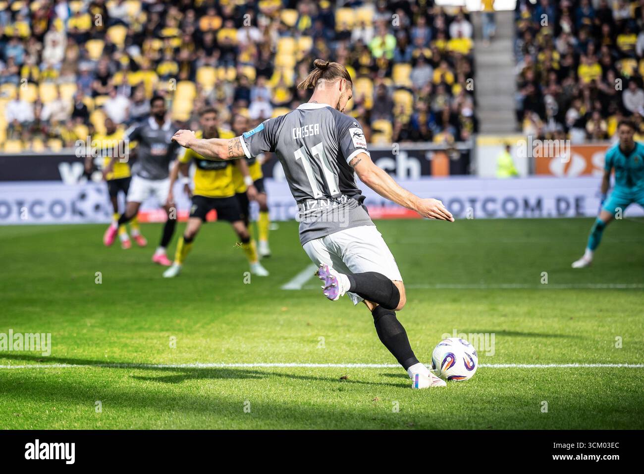 13.09.2025, Fussball, Saison 2025/2026, 3. Liga, Tivoli Aachen, 5. Spieltag, SSV Ulm 1846 ...