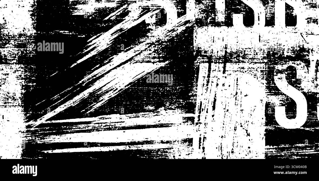 Seamless punk flyer collage with ransom note typography design for edgy ...