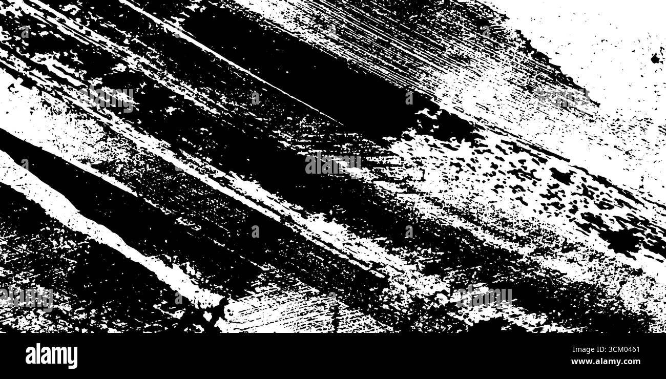 Rough overlapping black lines hi-res stock photography and images - Alamy