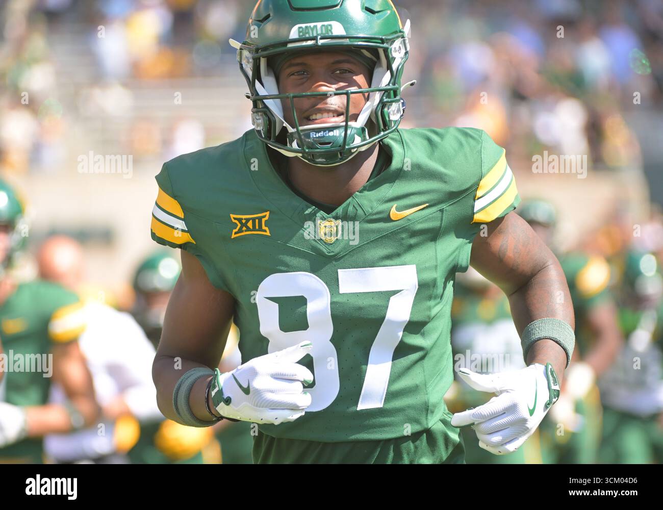 September 13, 2025 Baylor Bears wide receiver Ashton Jones (87) before ...