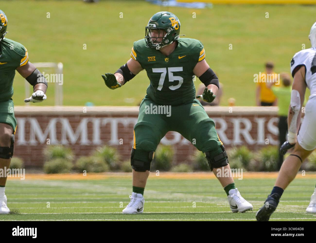 September 13, 2025 Baylor Bears offensive lineman Harrison Cluff (75 ...