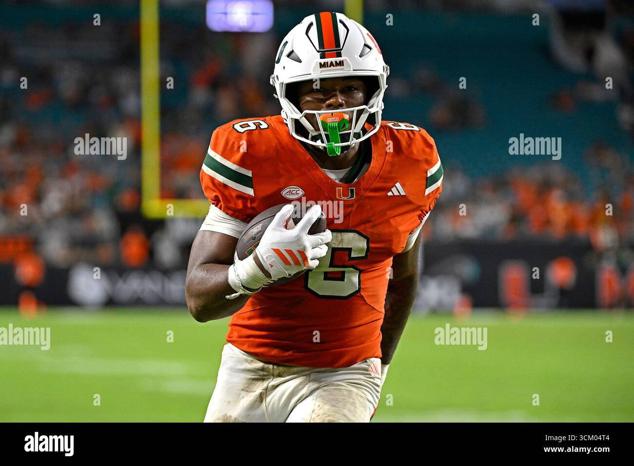 MIAMI GARDENS, FL - SEPTEMBER 13: Miami running back CharMar Brown (6 ...