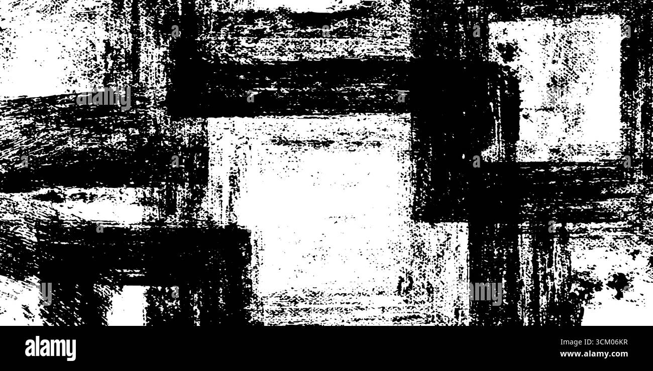 Seamless box frame with worn paper texture for grunge design overlay ...