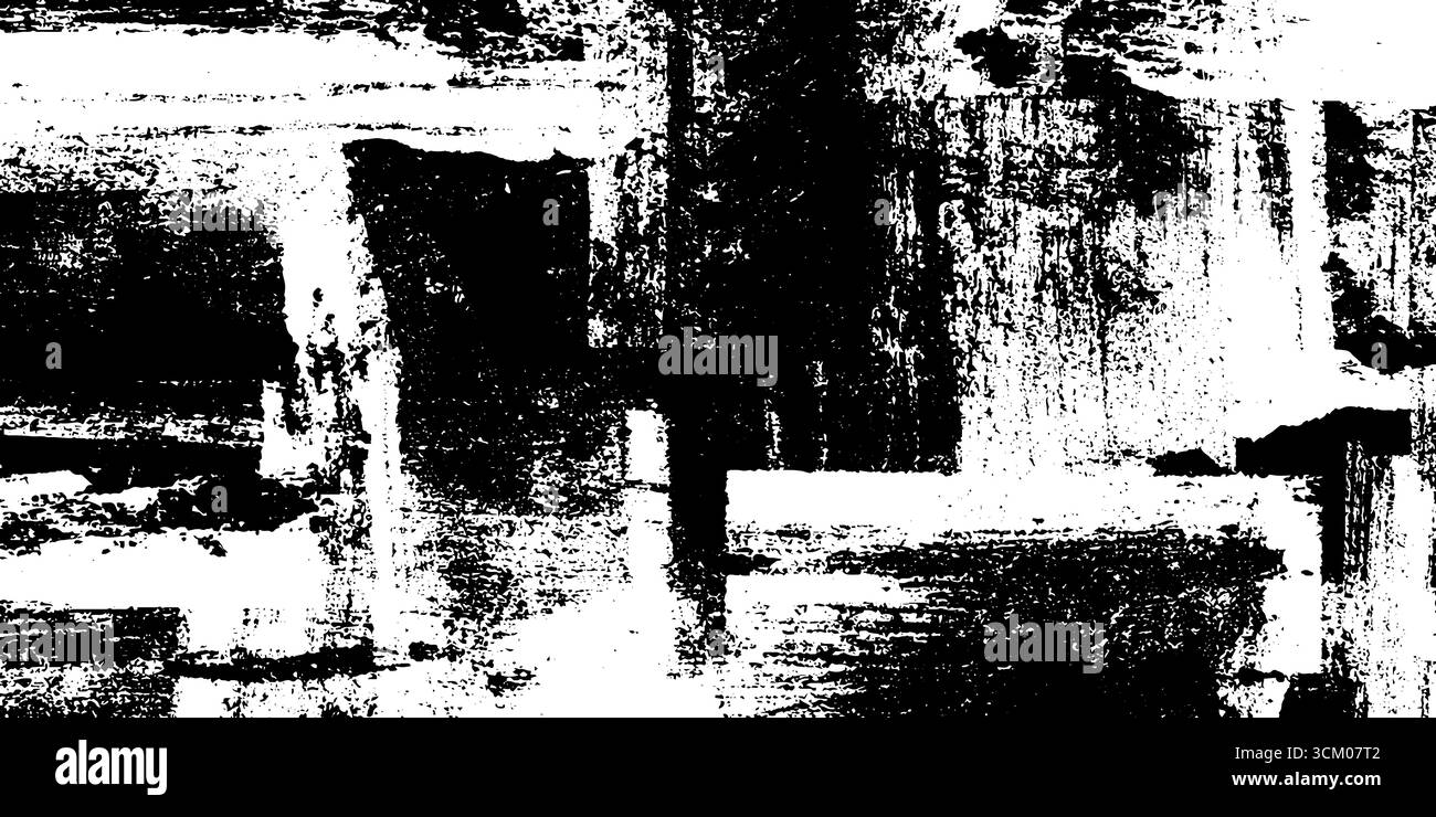 White distressed collage texture torn Black and White Stock Photos ...