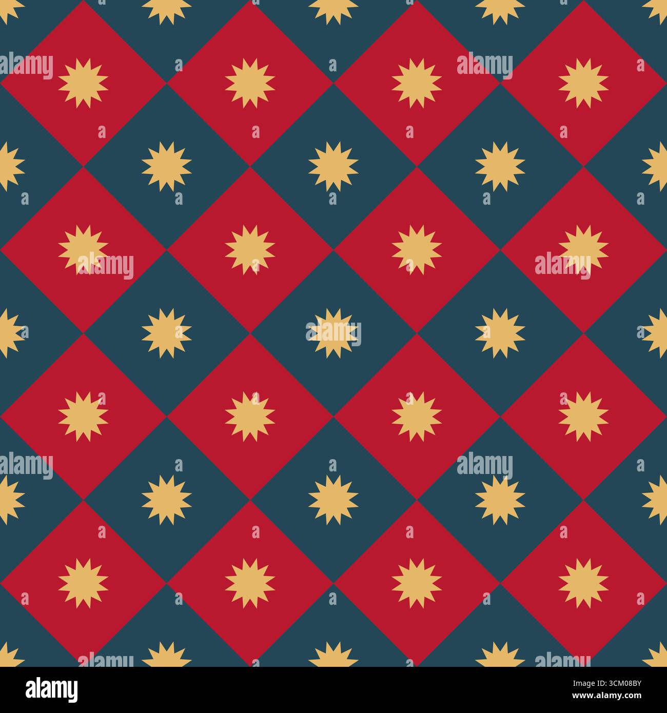 Seamless pattern bold stars Stock Vector Images - Alamy