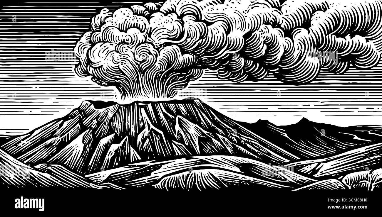 Plume of white smoke Stock Vector Images - Alamy