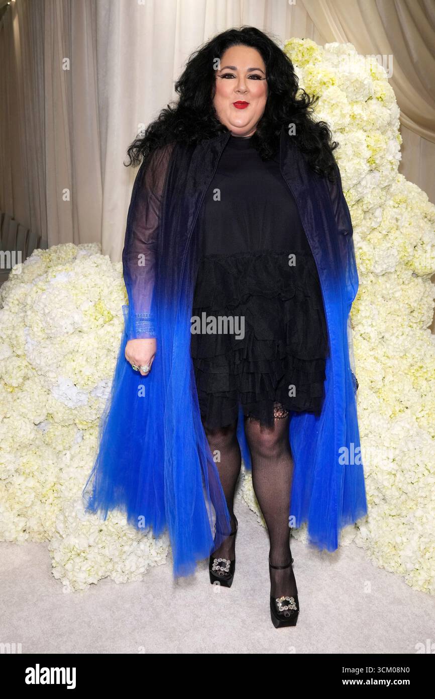 Ashley Longshore attends the Christian Siriano Spring/Summer 2026 ...