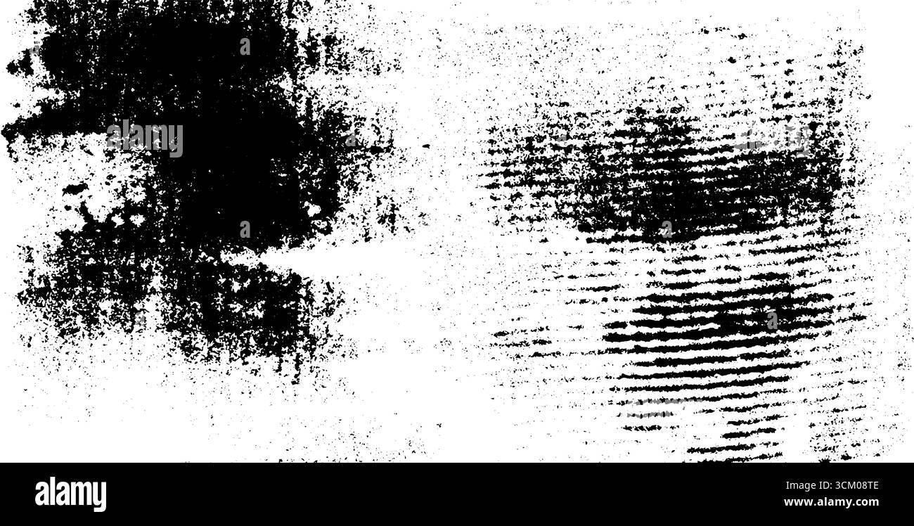 Seamless grainy grunge overlay with digital dust distress effect for ...