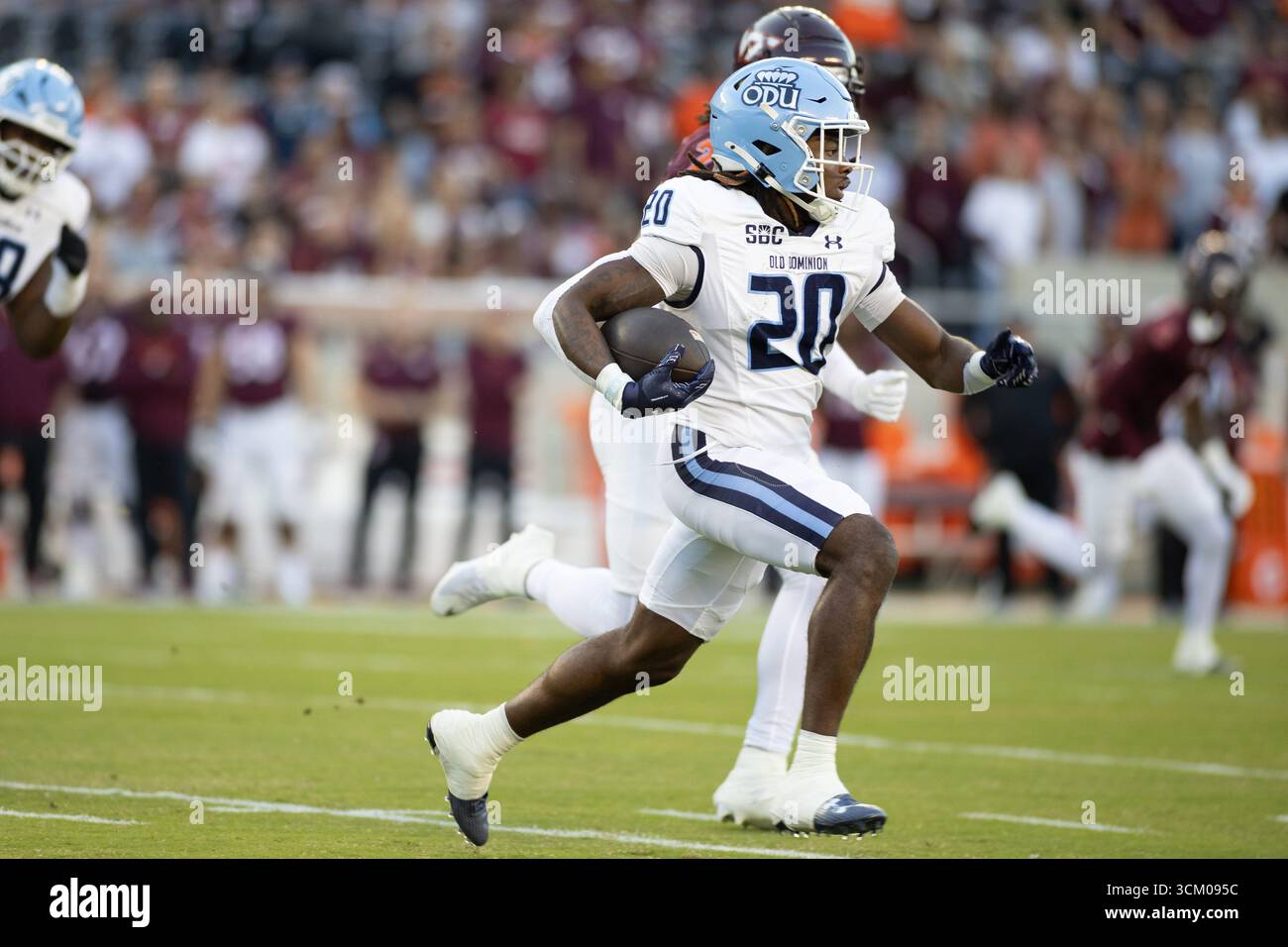 September 13, 2025: Old Dominion Monarchs running back Trequan Jones ...