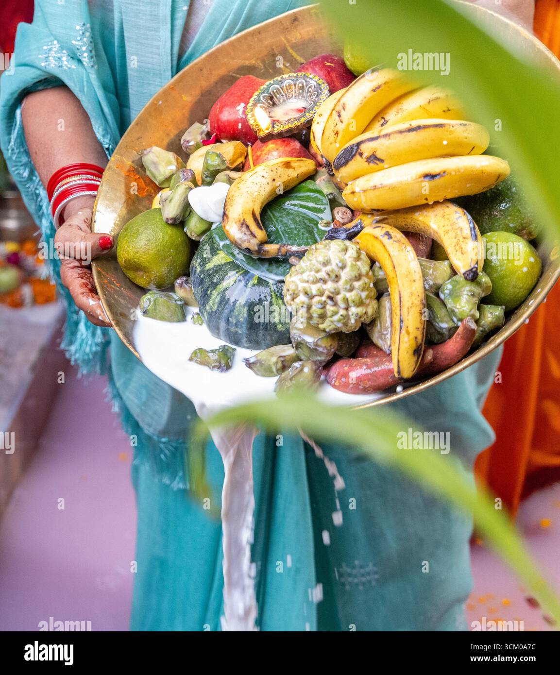 Argha ritual hi-res stock photography and images - Alamy