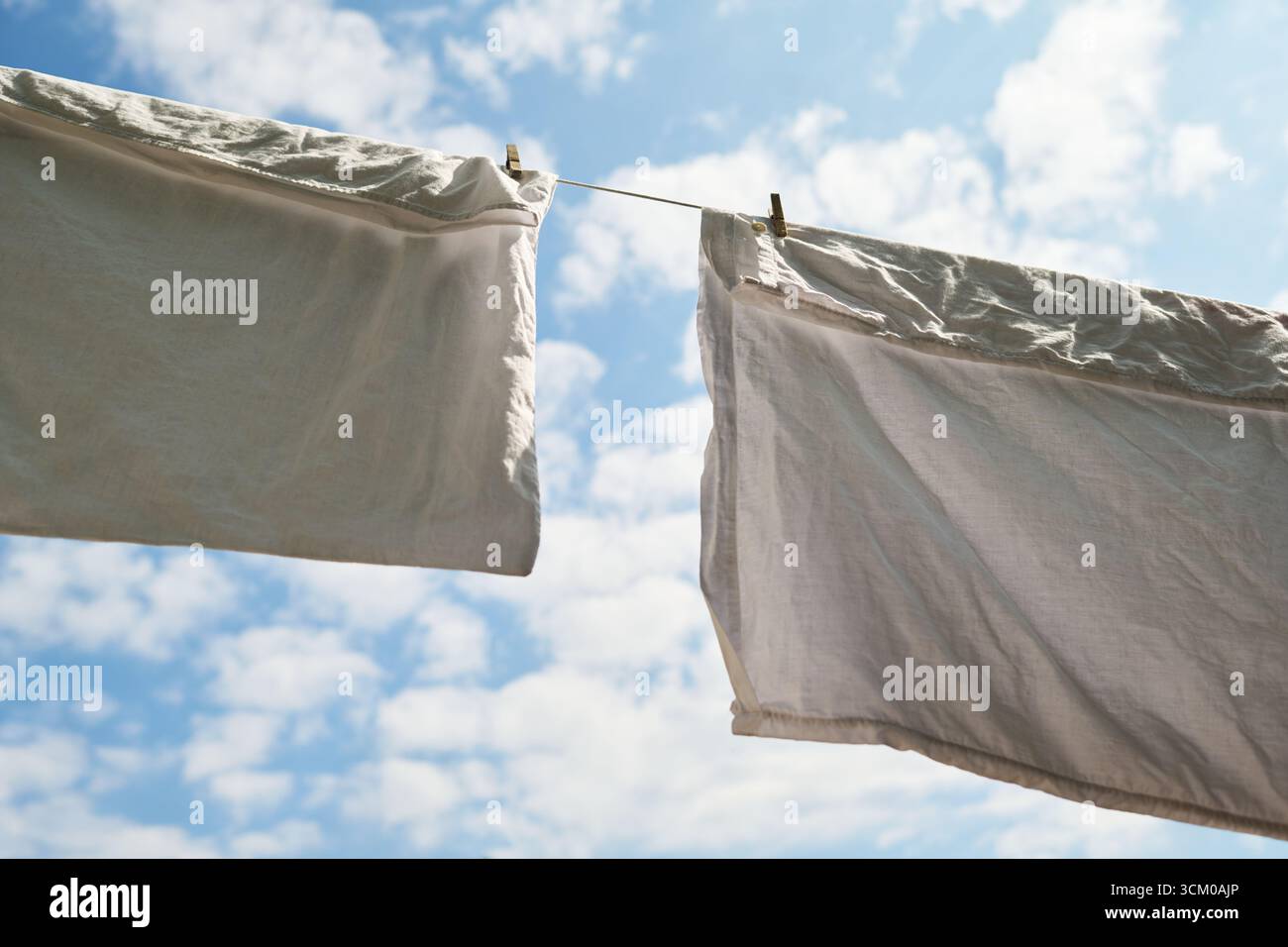 Laundry blowing in wind on hi-res stock photography and images - Alamy
