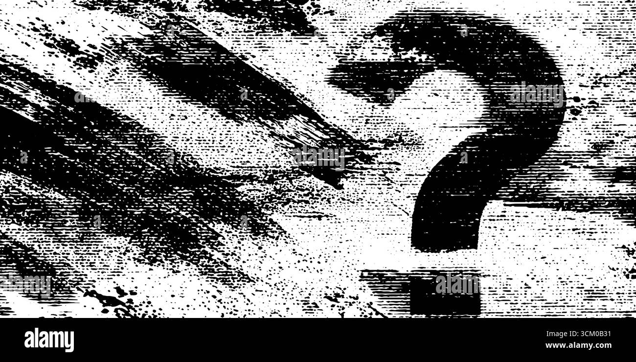Seamless question mark brush hi-res stock photography and images - Alamy