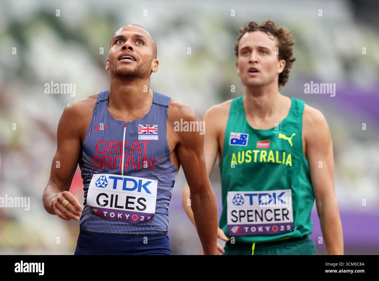 Great Britain's Elliot Giles after competing in the Men's 1500m heat 2 ...