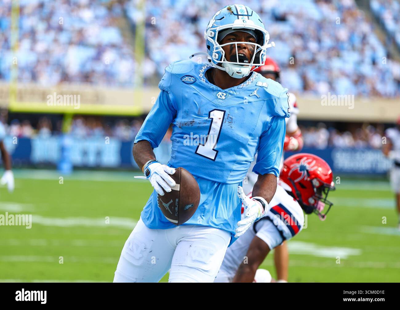 September 13, 2025: North Carolina wide receiver Jordan Shipp (1 ...