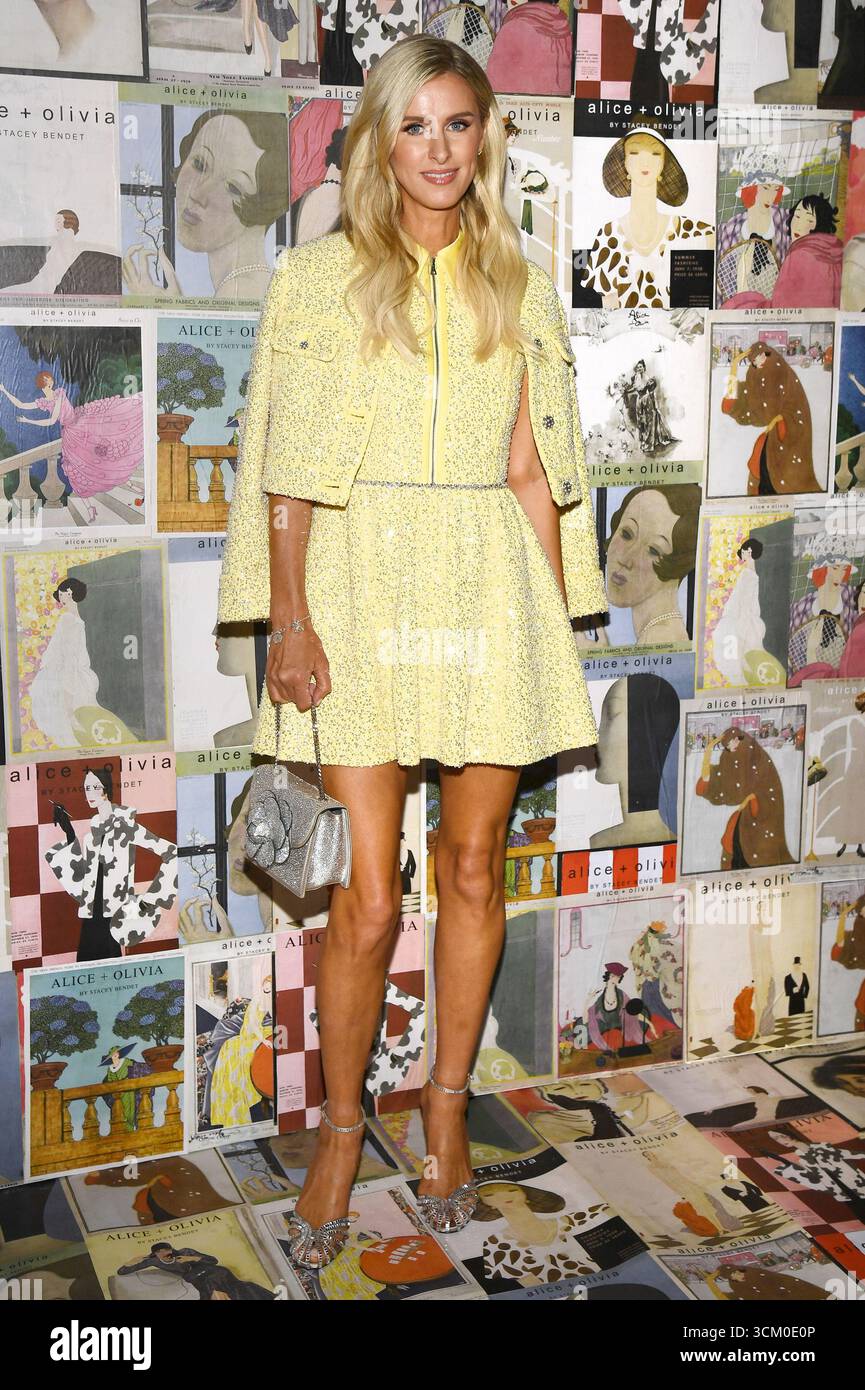 Nicky Hilton Rothschild attends the alice + olivia by Stacey Bendet ...