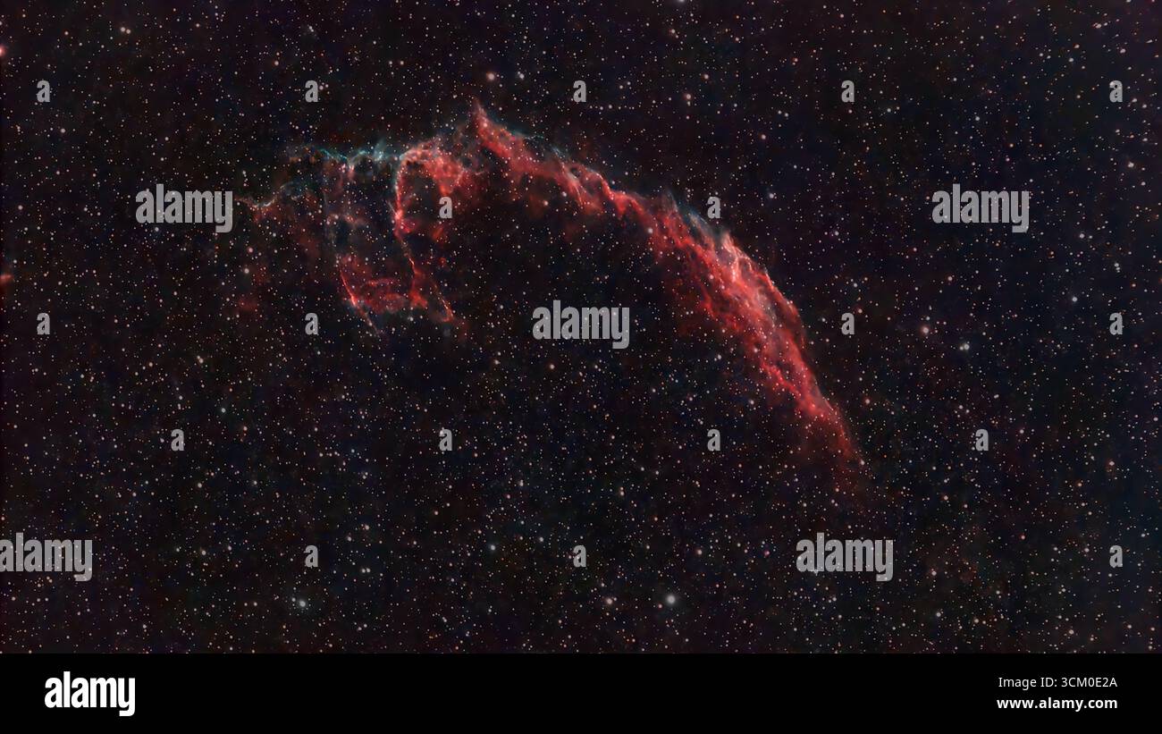 Wimbledon, London, UK. 14th September 2025. The Veil Nebula, the ...