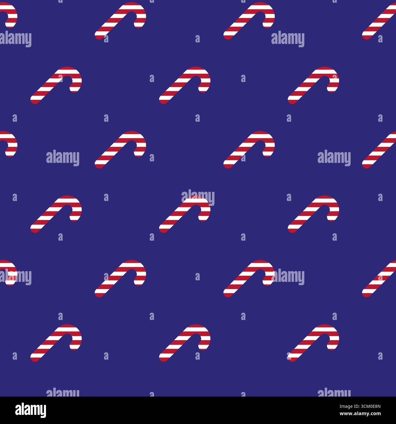 Cane repeat flat pattern Stock Vector Images - Alamy