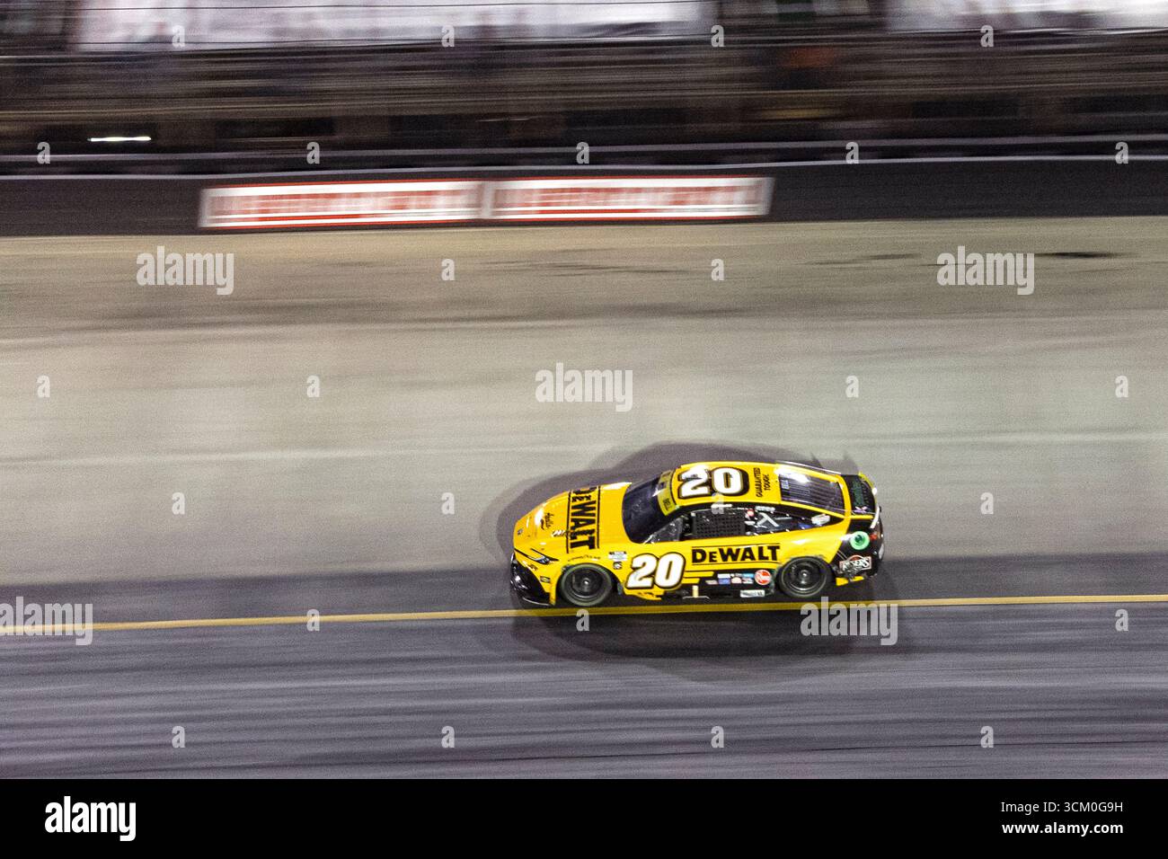 Christopher Bell (20) goes through Turn 3 during a NASCAR Cup Series ...