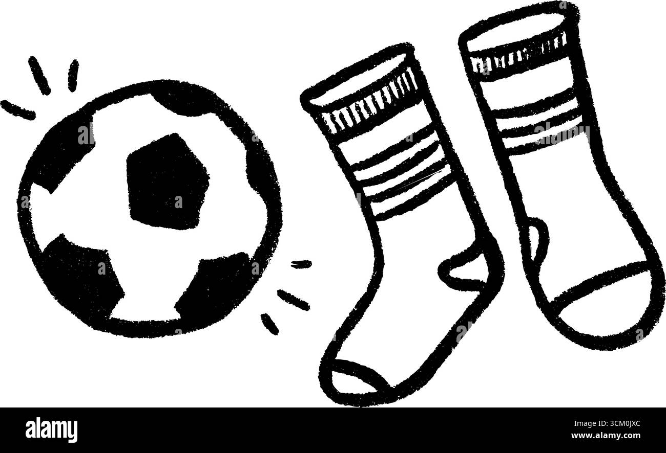 Shin guards football Stock Vector Images - Alamy