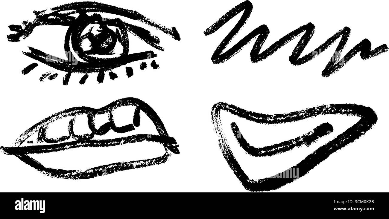 Artistic expressions Black and White Stock Photos & Images - Alamy