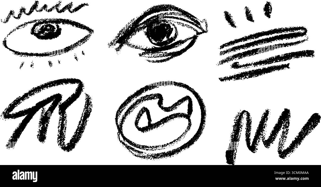 Expressive pastel Black and White Stock Photos & Images - Alamy