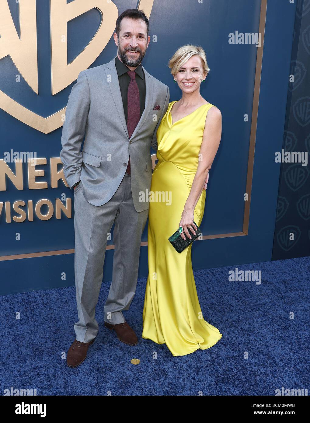 Beverly Hills, USA. 13th Sep, 2025. Noah Wyle, Sara Wells arrives at ...