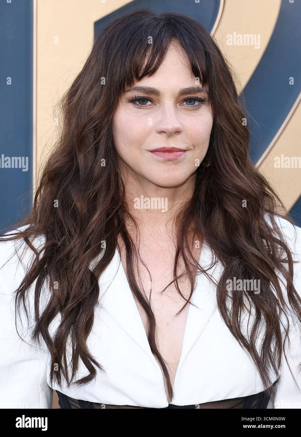 Fiona Dourit arrives at Warner Bros Television Group's 77th Primetime ...