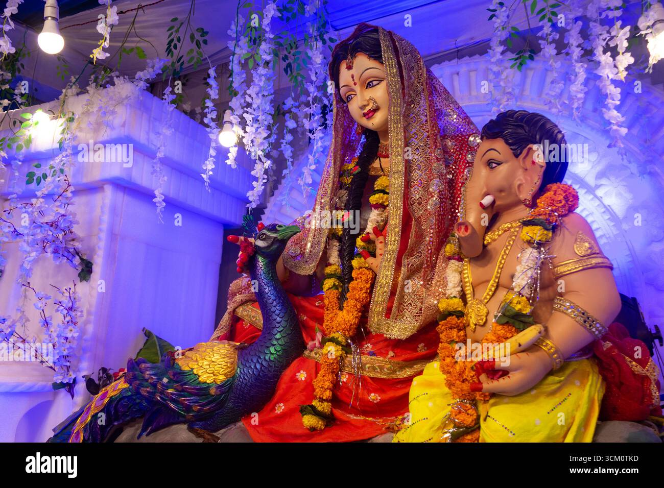 Hindu goddess gauri mata hi-res stock photography and images - Alamy
