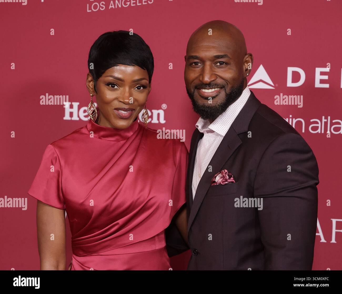 Beverly Hills, USA. 13th Sep, 2025. Caroline Chikezie, Adrian Holmes ...