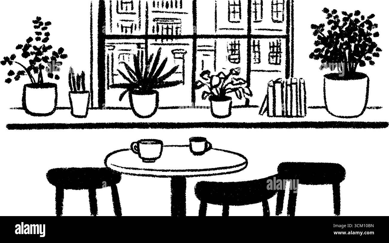 Charming plants Black and White Stock Photos & Images - Alamy